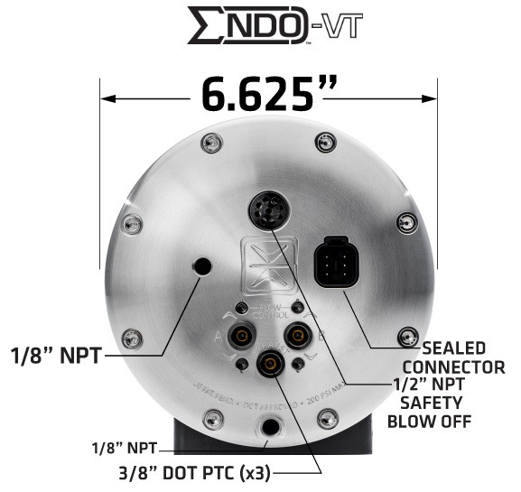 Accuair ENDO-VT (Valve-Tank) Bolted Aluminum Air Tank - Switch Suspension