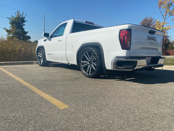 GMC Sierra 2019-2025 2-4/6 Lowering Kit: Bold & Sleek