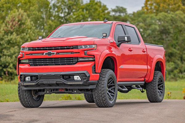 Chevrolet Silverado 1500 Trailboss 2019-2026 Rough Country 4" Lift Kit ...