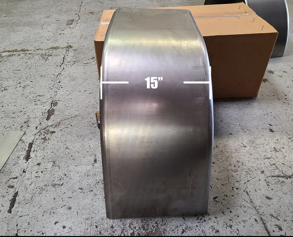 Bead Roll & Dimple Die Front Wheel Tubs - Switch Suspension