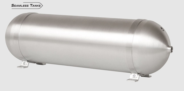 Seamless Tanks 8" Spun Aluminum Air Tank - Switch Suspension