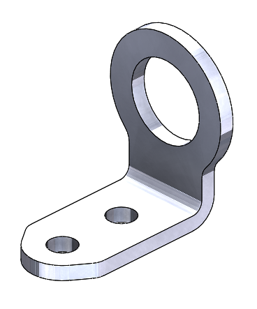 AN Bulkhead Tab; Bolt On - Switch Suspension