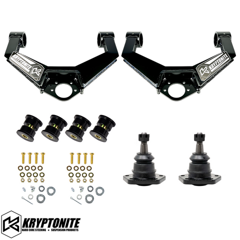 Chevrolet Silverado 3500HD 2020-2026 Kryptonite Upper Control Arm Kit ...