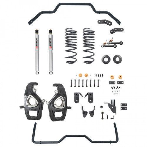 Dodge Ram 1500 2019-2024 2"/3"-4" Belltech Street Performance Lowering ...