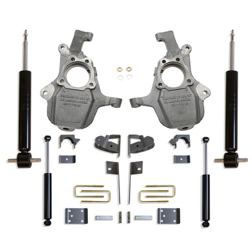 GMC Sierra 1500 2019-2025 3/5 Lowering Kit - Switch Suspension