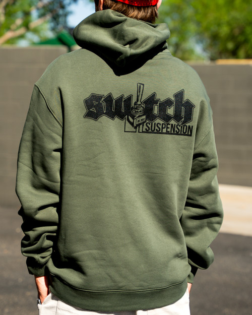 "Switch Original" Cypress W/Black Ink Pullover Hoodie - Switch Suspension