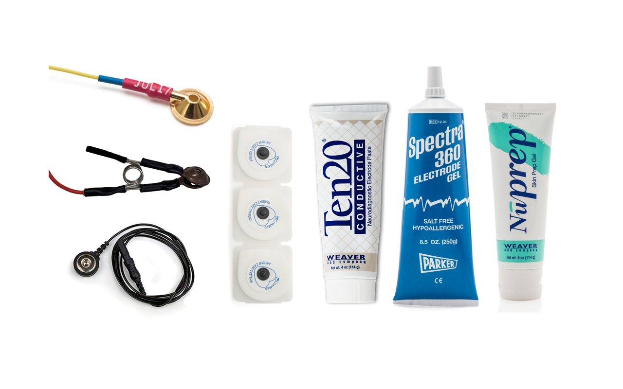 Flash VEP Electrode & Supply Kit - LKC Technologies