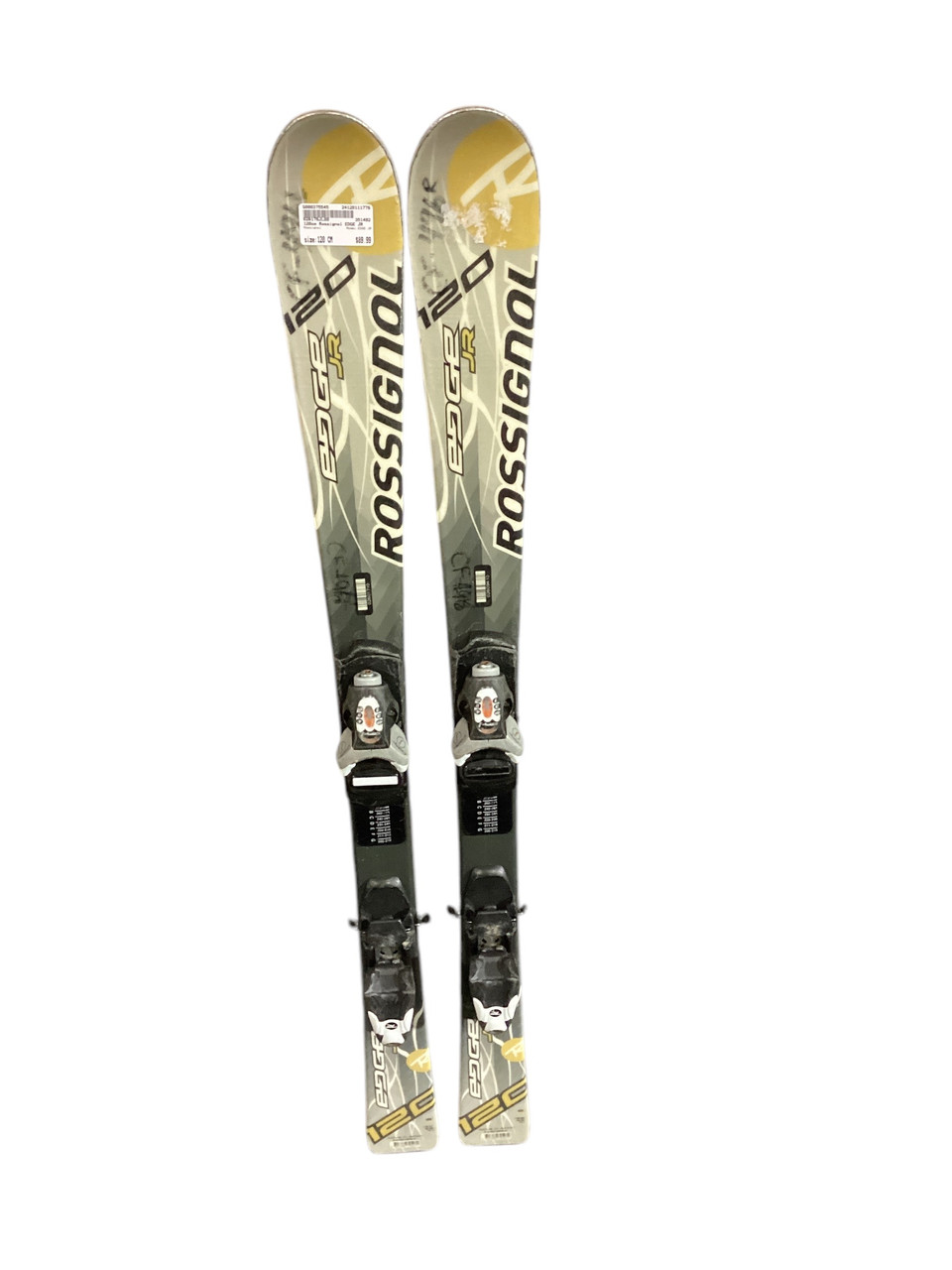 Used Rossignol EDGE JR Boys DH Ski Binding None 120 cm