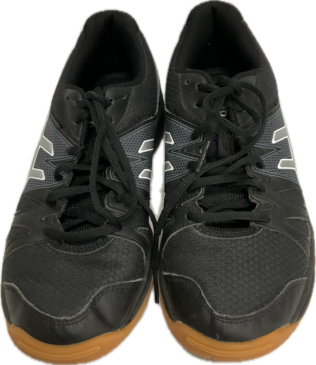 Used Asics VB Shoes Adult Black Senior 6