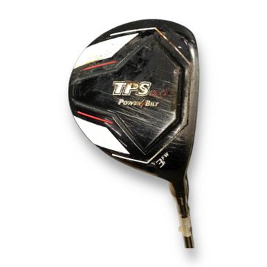 Used Powerbilt TPS BLACKOUT Mens Fairway Wood RH 3 Wood