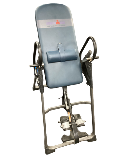 Used IRON MAN INVERSION TABLE Inversion Table Navy Blue