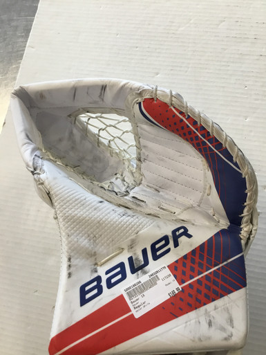 Used Bauer 1X Regular Goalie Catchers Goalie Catchers
