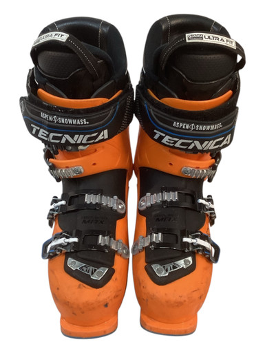 Used Tecnica TEN 2 Mens DH Ski Boot Orange 260 MP - M08 - W09