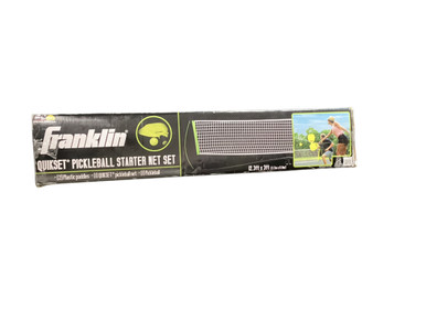 Used Franklin QUICKSET PICKLEBALL STARTER NET SET Pickleball Nets