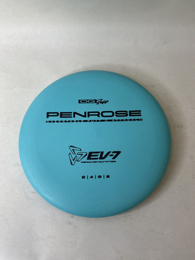 Used EV-7 PENROSE Disc Golf Putter Carolina Blue