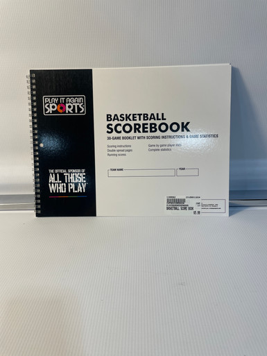 New BASKETBALL SCORE BOOK Basketball - Parts