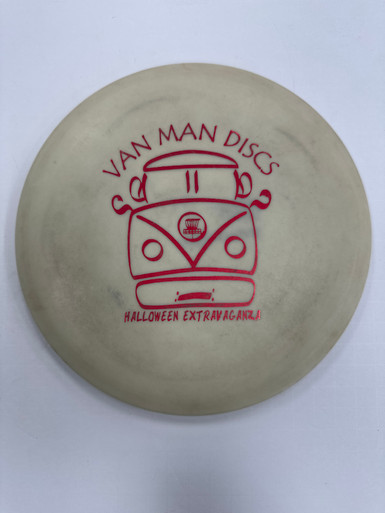 Used Innova VAN MAN DISCS Disc Golf Mid Range White
