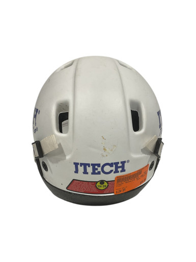 Used Itech TECHLITE Helmet Full Visor Combo White SM