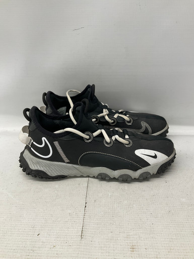 Used Nike FUTURE FIELD TURF SHOE BB/SB Cleats Black Junior 06