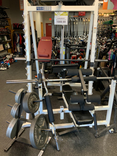 Used Parabody SMITH WORKOUT CENTER 807 Home Gym w/Plates