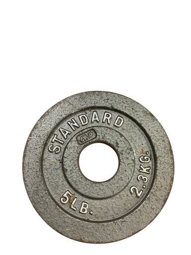Used Cap Olympic Plate (Each) 5 lb
