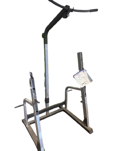 Used Nautilus SQUAT RACK/BENCH Home Gym No Plates