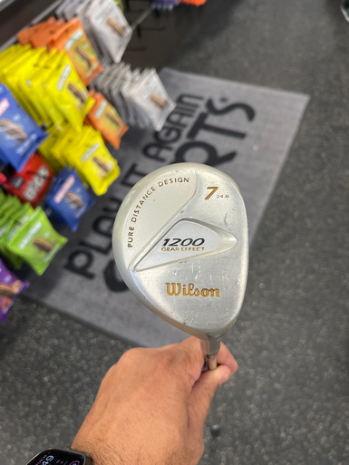 Used Wilson 1200 GEAR EFFECT Womens Fairway Wood RH 7 Wood