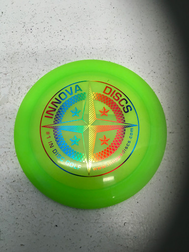 Used Innova FIRESTORM Disc Golf Driver Green