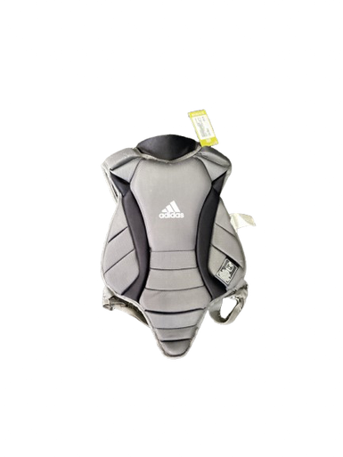 Used Adidas CHEST PROTECTOR Catchers Chest Protector Grey Adult