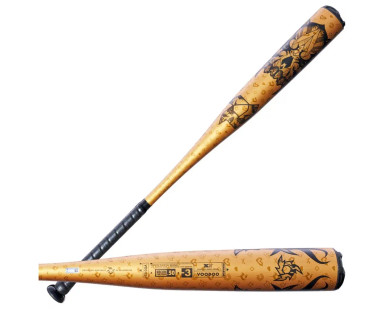 New VOODOO ONE GOLD 29/26 2023 High School Bats