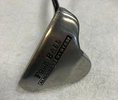 Used FOUR BALL ALIGNMENT SYSTEM Mens Putter RH
