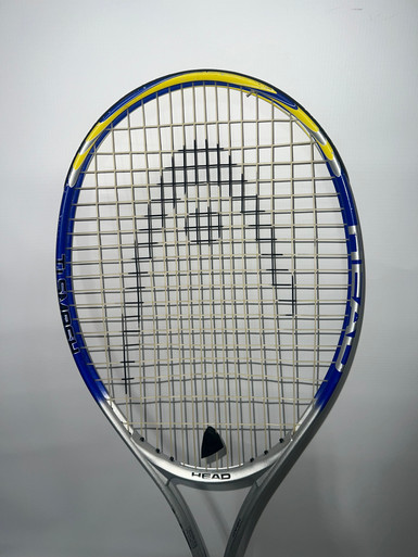 Used Head TI. SMASH Adult Tennis Racquet Royal Blue 4 1/4"