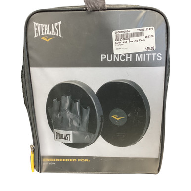 Used Everlast Boxing Pads Black