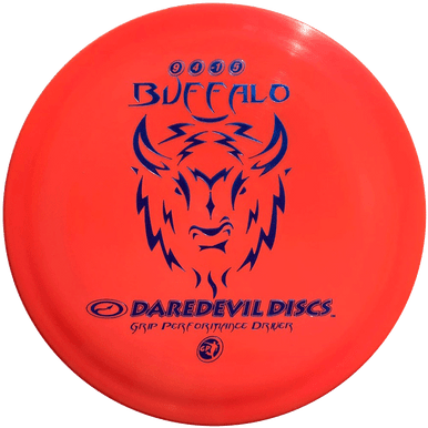 Used DAREDEVIL BUFFALO Disc Golf Driver Red