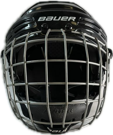 Used Bauer Helmet Cage Combo Black XS