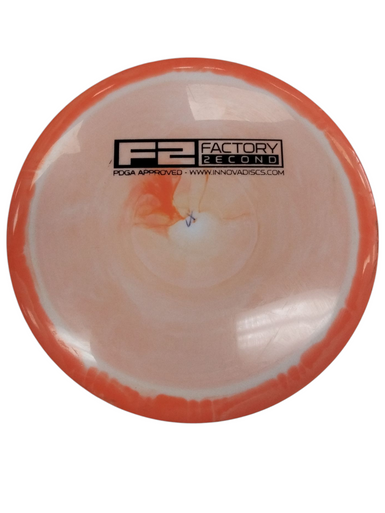 Used Innova F2 VALKARIE Disc Golf Driver Orange 165g
