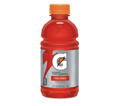 New GATORADE THRIST QUENCHER 12OZ FRUIT PUNCH