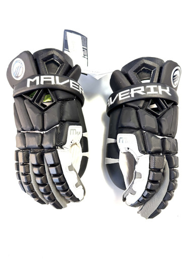 Used Maverik 2025 MAX LAX Goalie Gloves M Black 13"