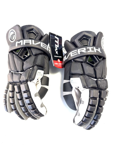 Used Maverik 2025 MAX LAX Goalie Gloves M Black 14"