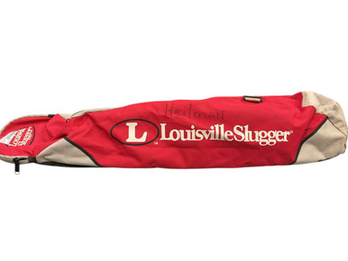 Used Louisville Slugger BAT PACK BB/SB Player Carry Bag Red