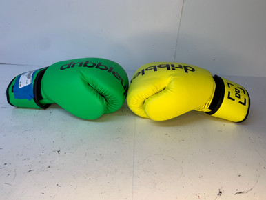 Used Boxing Gloves Yellow Senior