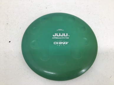 Used CHING SUPREME JUJU 168G PUTTER Disc Golf Putter Green