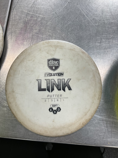 Used Discmania EVOLUTION LINK Disc Golf Putter White