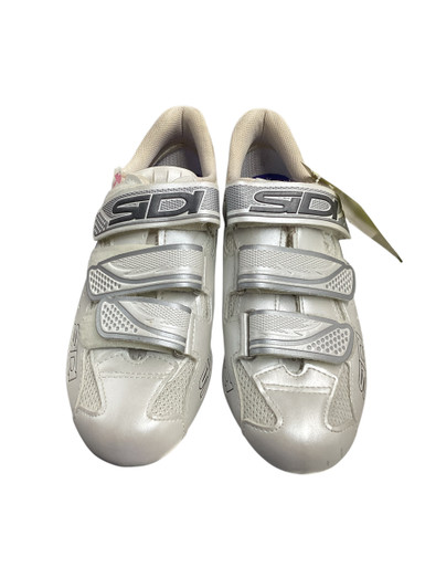 Used SIDI Bike Shoes Adult White Senior 7