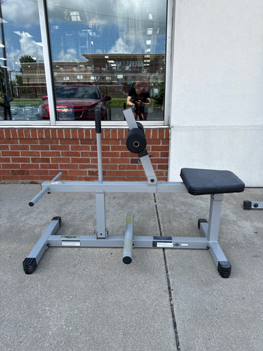 Used Body Solid POWERLINE SEATED CALF Home Gym No Plates