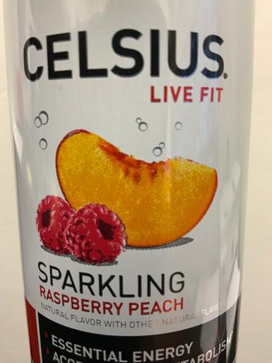 New CELCIUS RASPBERRY PEACH