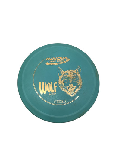 Used Innova WOLF Disc Golf Mid Range Teal 176g