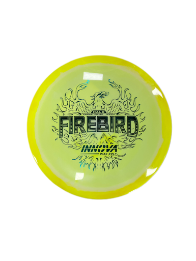 Used Innova FIREBIRD Disc Golf Driver Yellow