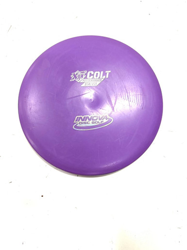 Used Innova COLT XT Disc Golf Putter Purple 168g