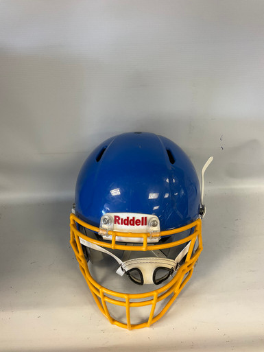 Used Riddell 2023 VICTOR YOUTH FB Helmet Royal Blue MD